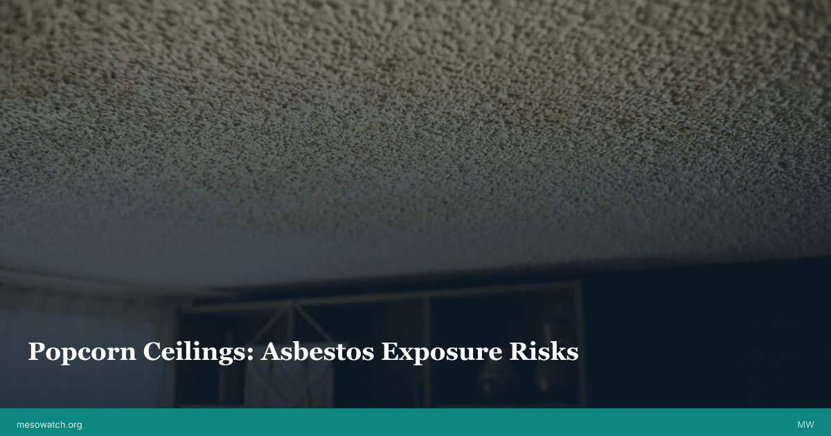 Popcorn Ceilings and Asbestos: Exposure Risks | MesoWatch