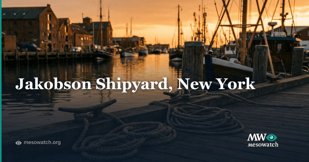 Jakobson Shipyard Asbestos | MesoWatch