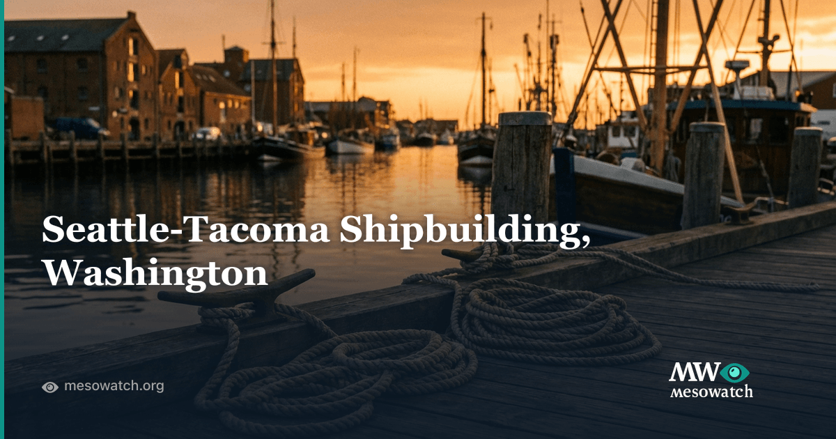 Seattle-Tacoma Shipbuilding Asbestos | MesoWatch