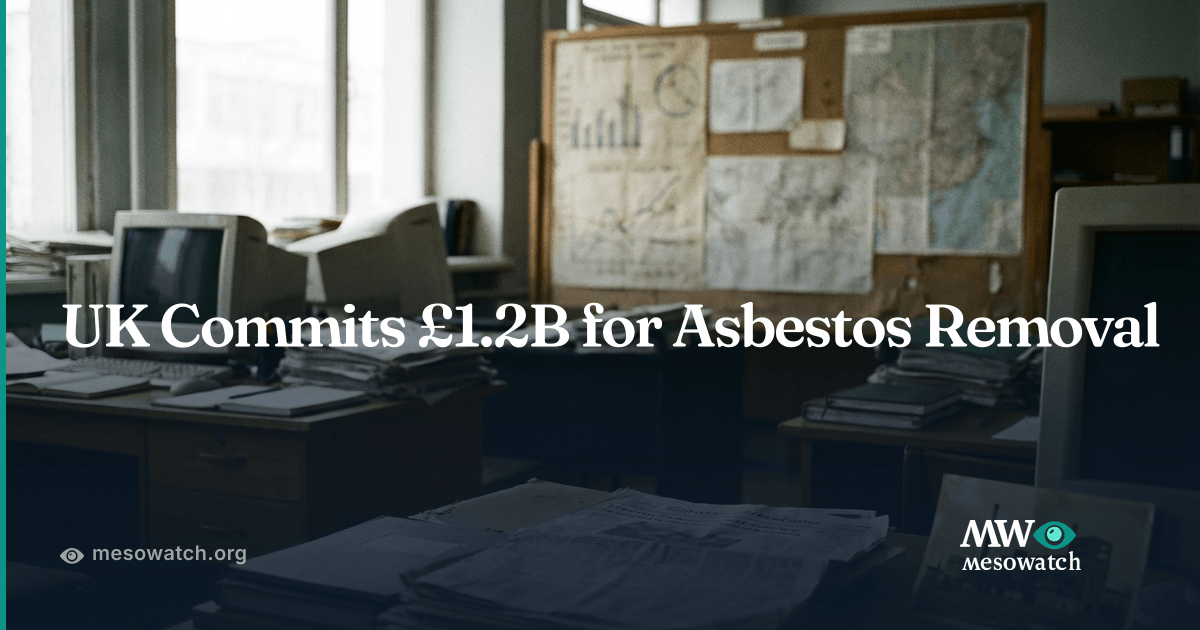 UK Commits £1.2B for Asbestos Removal | MesoWatch