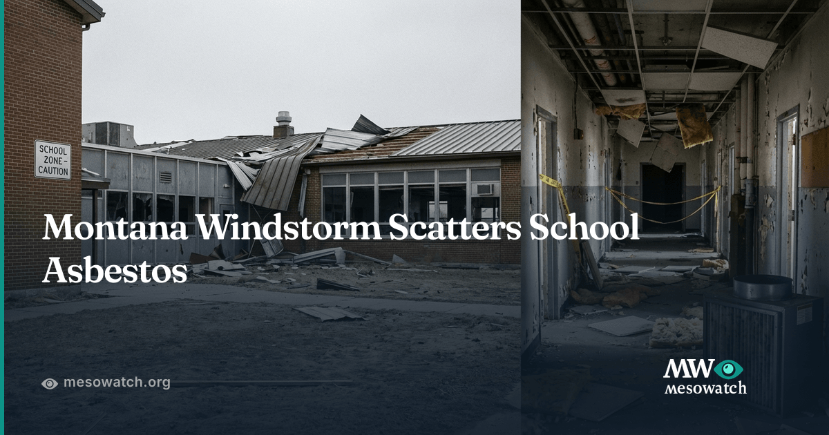 Montana Windstorm Scatters School Asbestos | MesoWatch